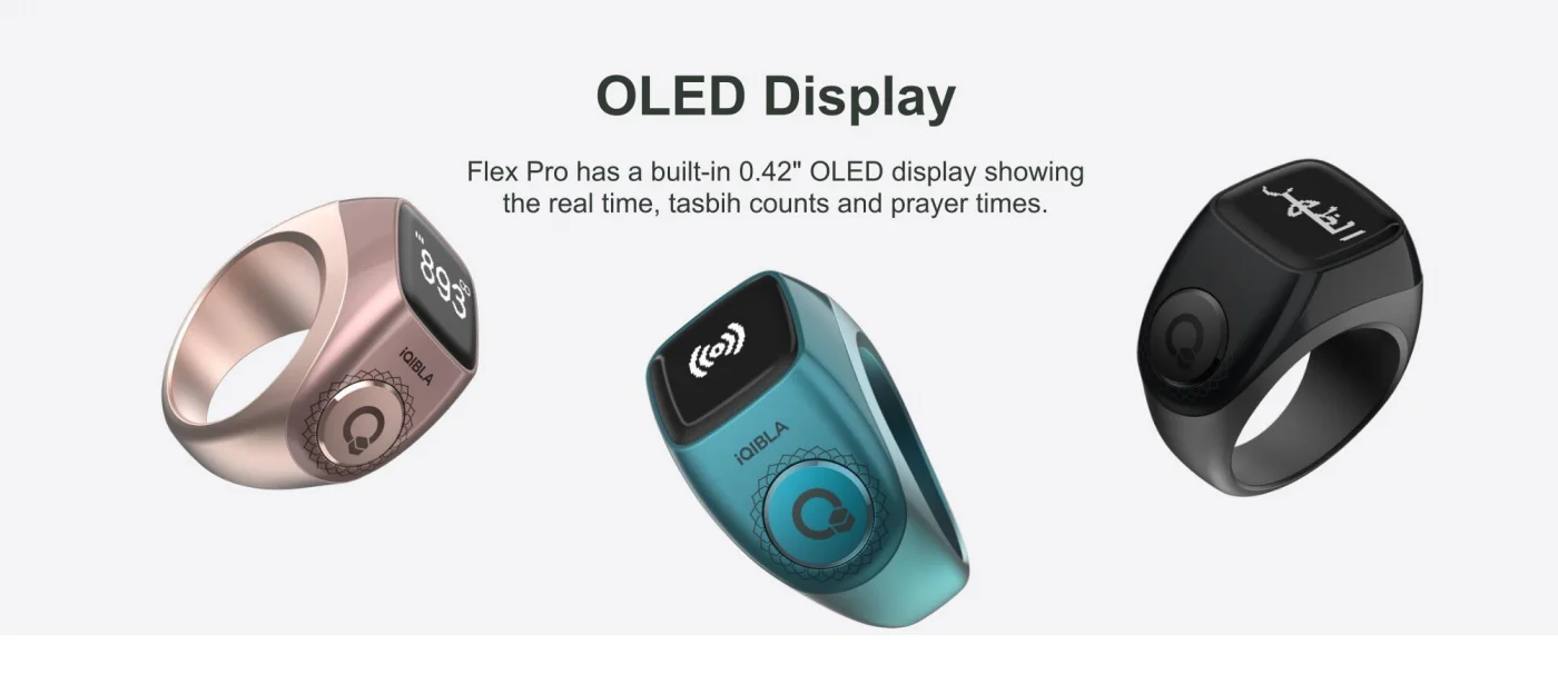 Muslim Smart Ring 2024 Muslim Tasbeeh Tally Counter Electronic Tasbih ...