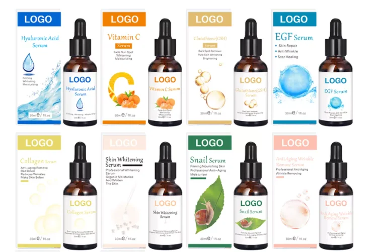 批发维他命c美白精华皮肤自有品牌 Buy 维生素c血清私人标签 Product On