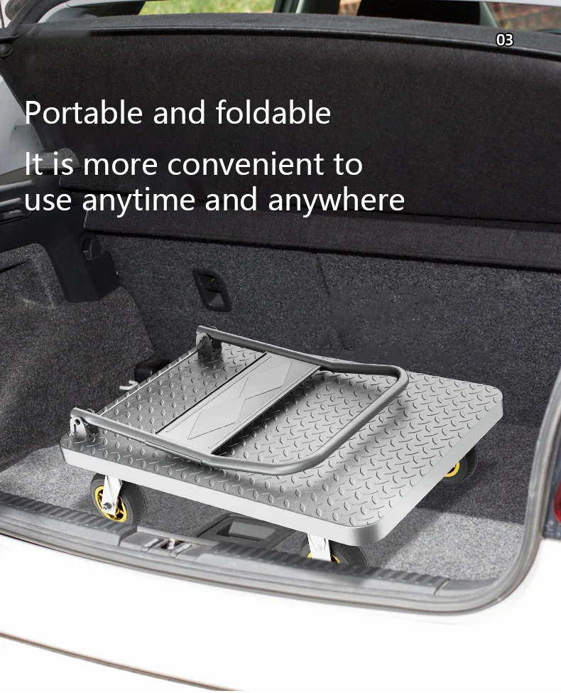 Folding Trolley Platform - Portable Hand Truck Solutions