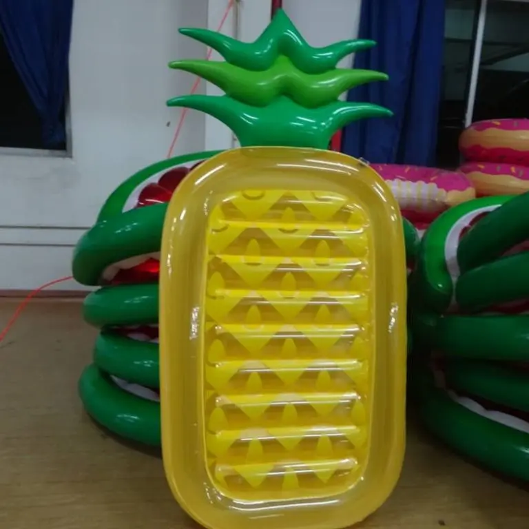 Summer Inflatable Pineapple Floating Steak Floating Bed Water Park Pool ...