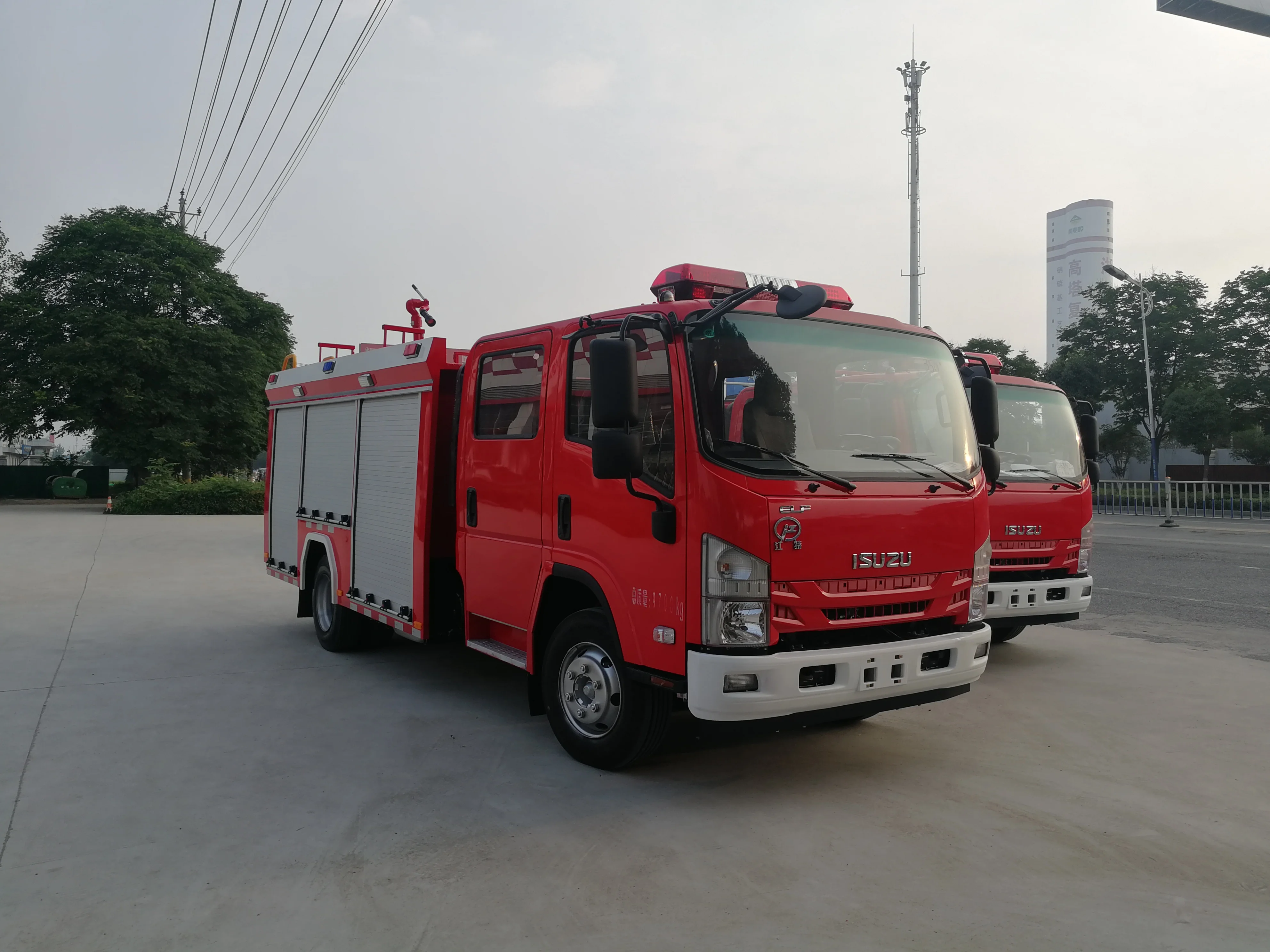 Hot Sale Used Isuzu Fire Truck 4*2,110hp Fire Truck,City Fire Truck ...