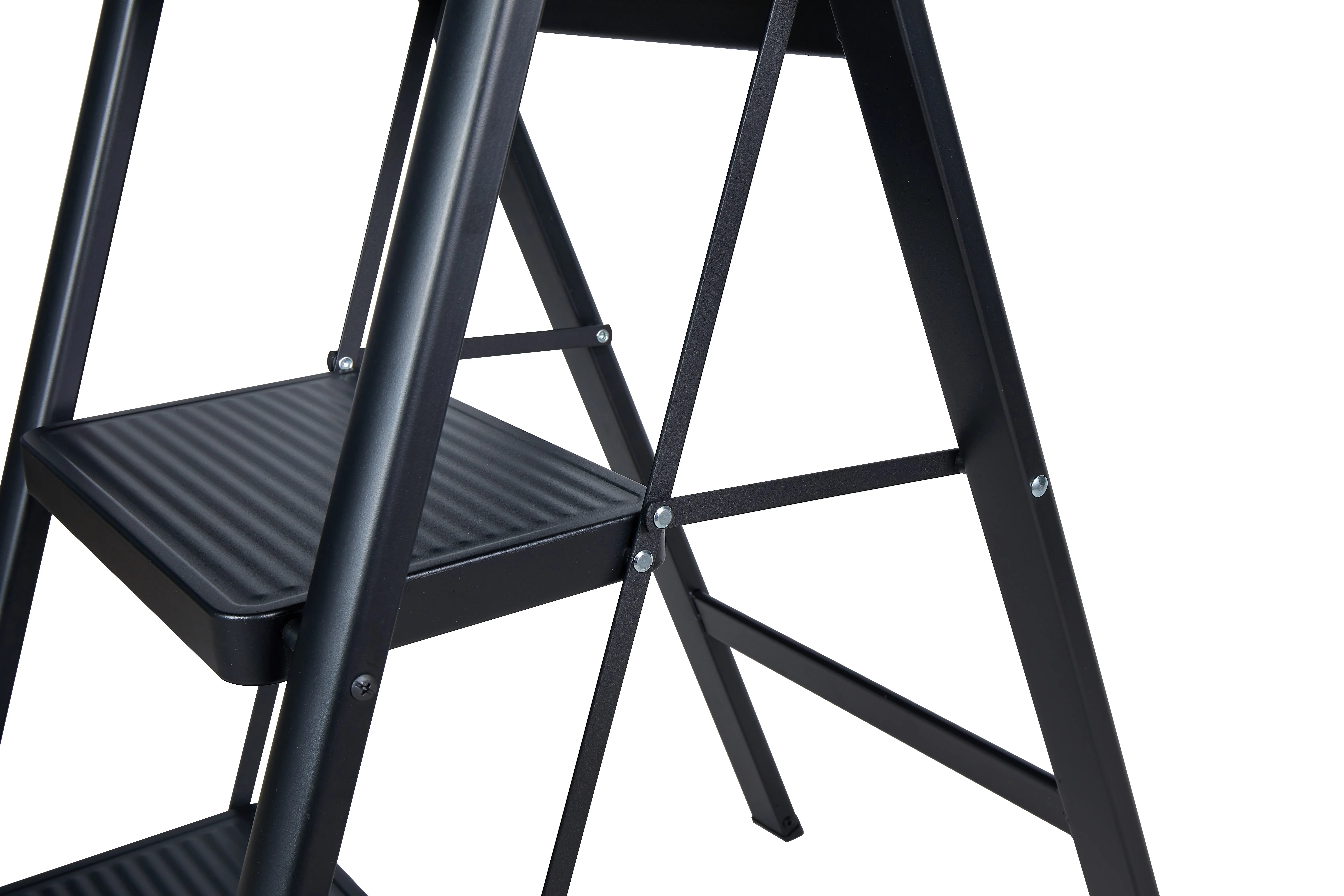 Modern Design 4 Step Flower Stand Folding Steel Household Ladder ...