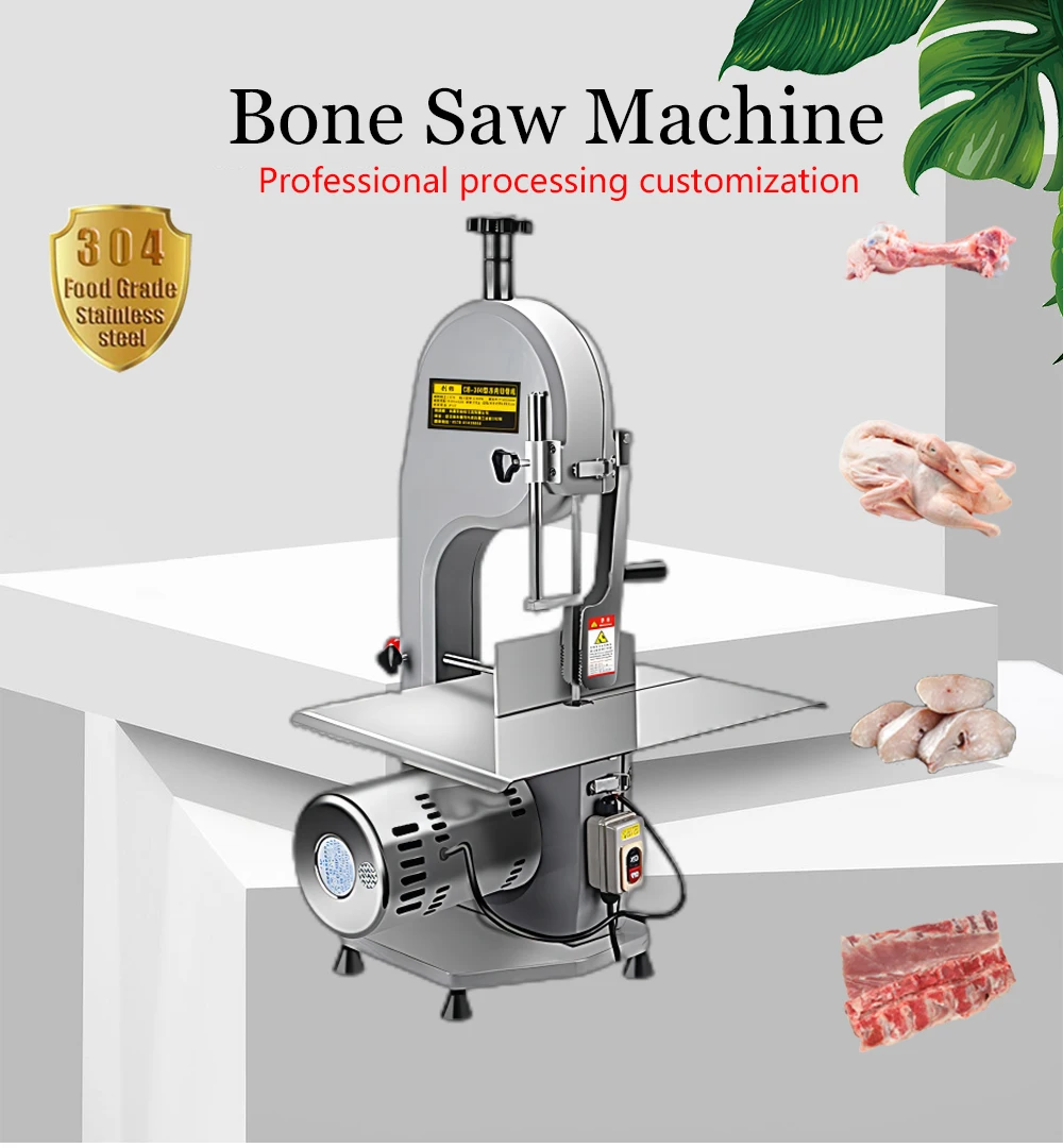 Factory Outlet Manual Pork Beef Meat And Bone Cut Saw Machine Electric ...