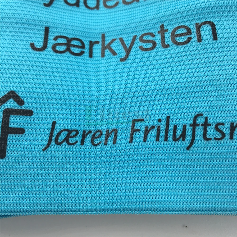 Personalized Logo Sublimation Elastic Armbands for Football