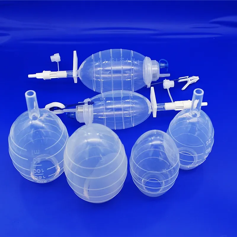 Silicone Gel Negative Pressure Ball Medical PVC BVM Resuscitator Kit ...