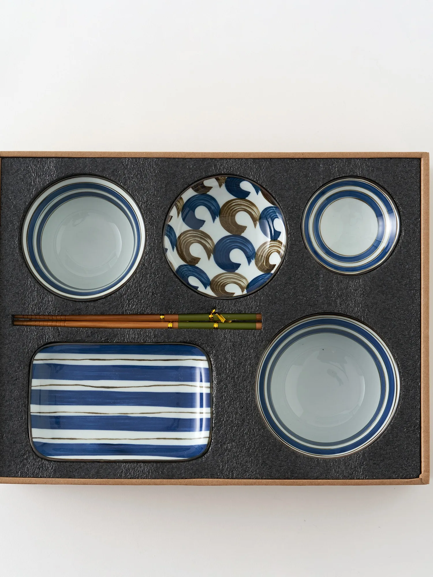 Japanese Sushi Dinnerware Set Dishes Dessert Tableware Rice Bowl And ...