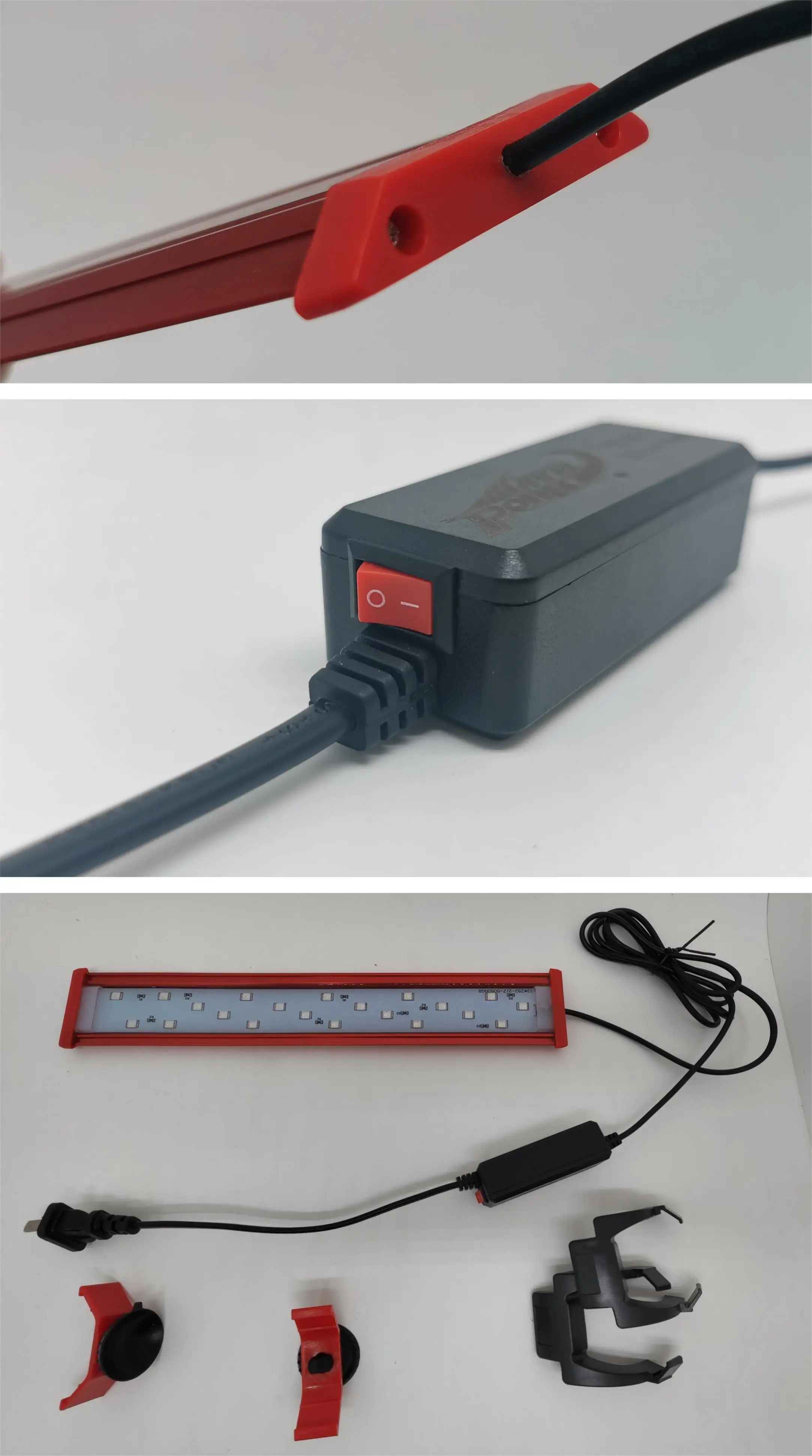 Dragonfish Special Aquarium Trichromatic Lighting Dragon Fish Lamps Red ...