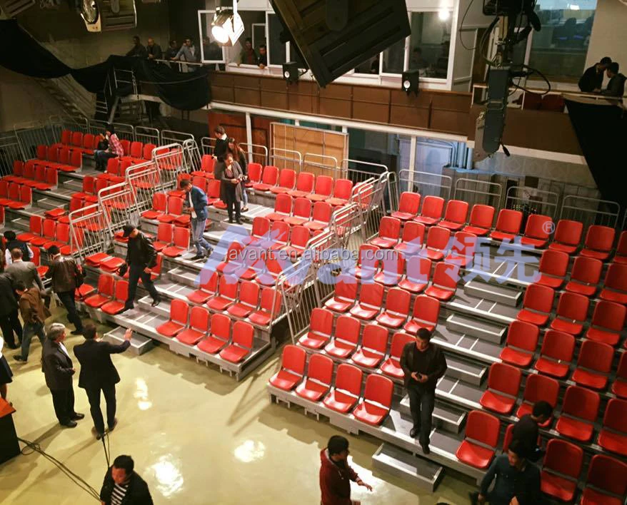 Gymnasium Bleachers - Durable Electrical Retractable Seating