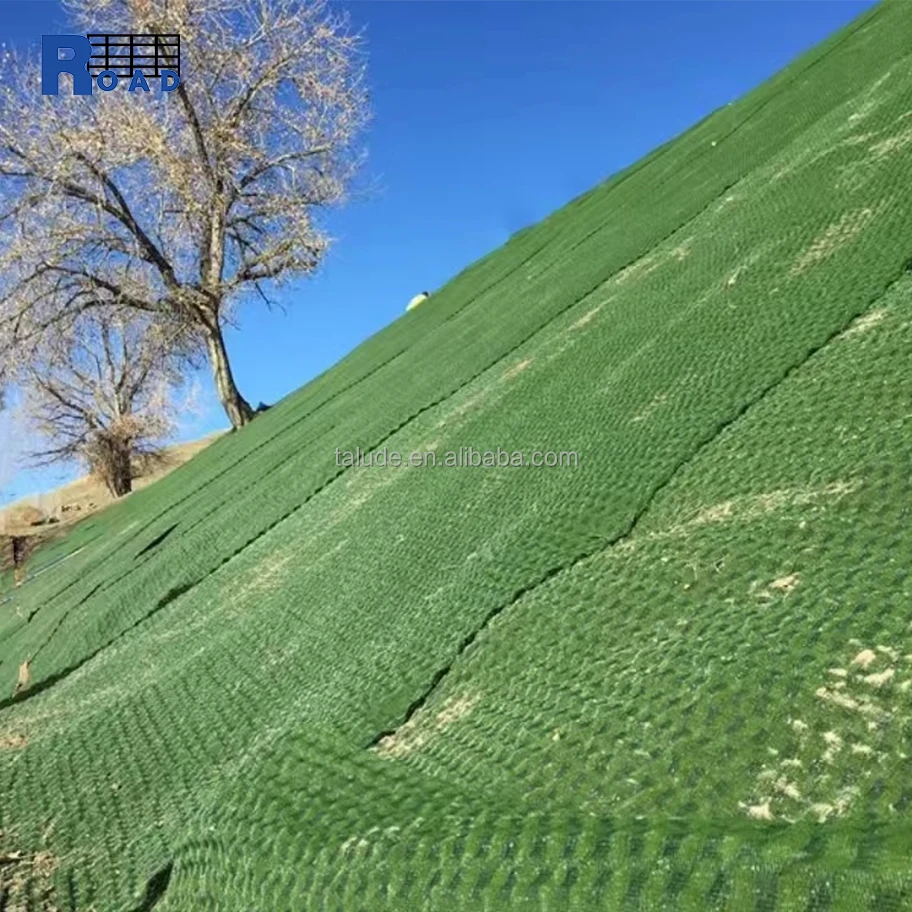 3D Industrial Design Style Plastic Grass Grid Mat Outdoor Erosion ...