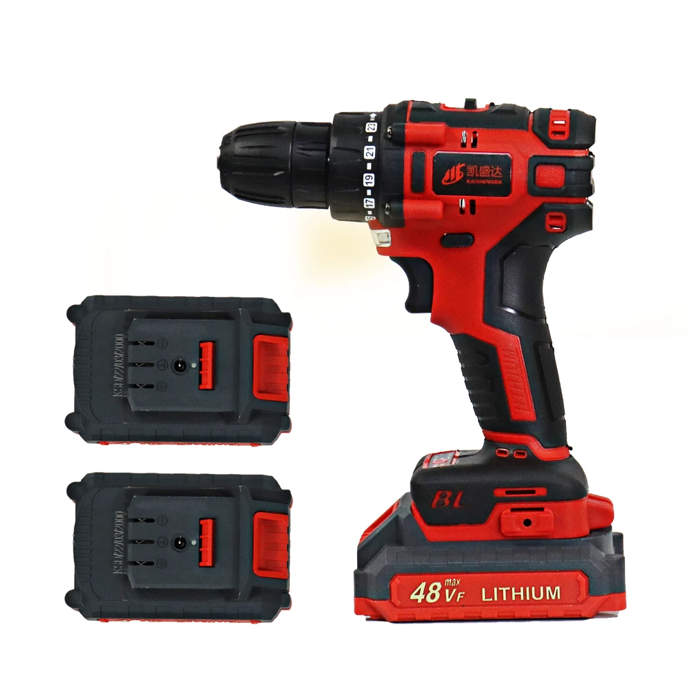 Custom Hand Drill Machine Lithium Battery Power Tools Drill Wireless ...