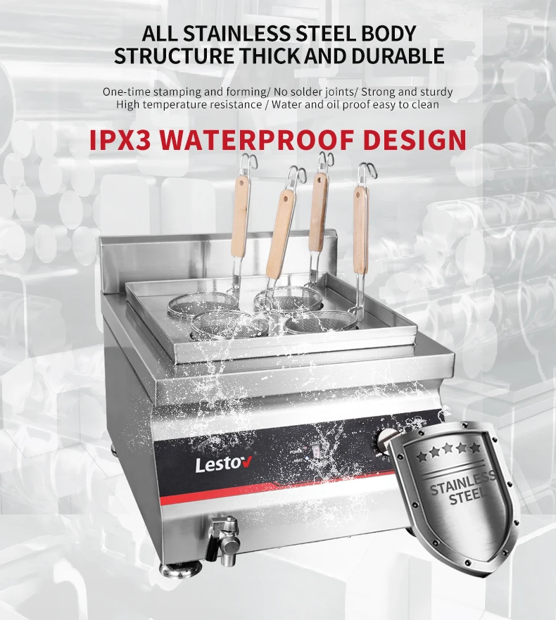 4 Hole Induction Noodle Cooker - Efficient Ramen Boiler