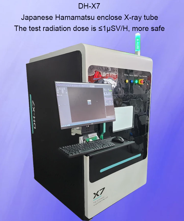 High Tech Pcb X Ray Machine Industrial X-ray Inspection Dh-x7 - Buy Pcb ...