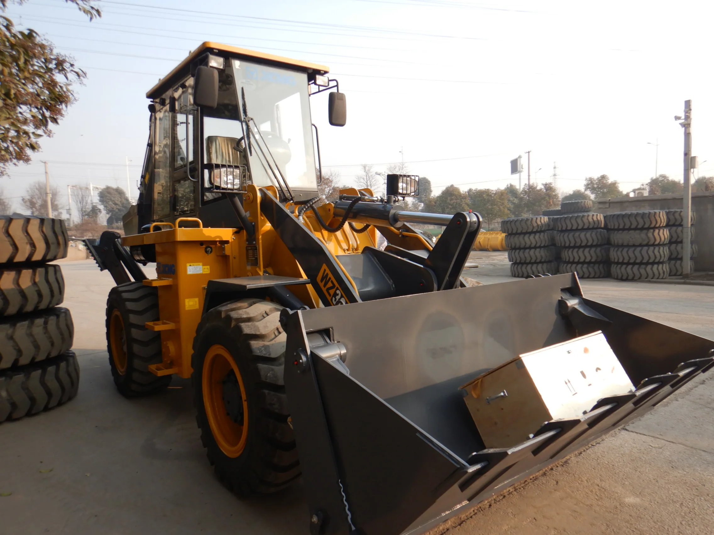 Front End Loader 3 Ton Backhoe Loader Wz30-25 - Buy Backhoe Loader ...