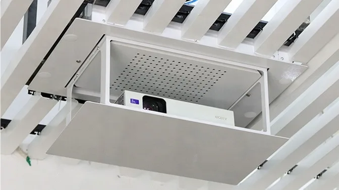 Customized Hidden Recessed Telescopic Ceiling Projection Full Motion ...