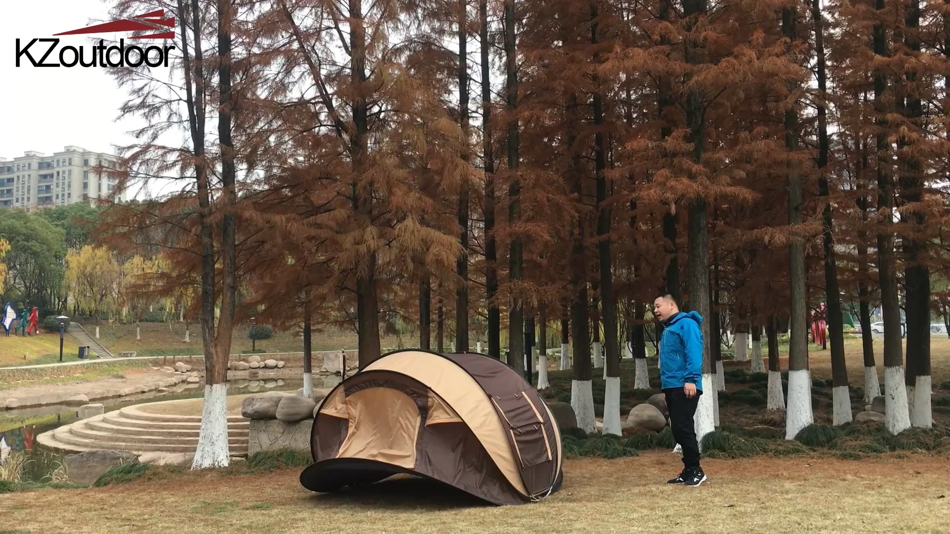 Kazoo High Quality Camping Tent Rainproof Fishing Pop Up Boat Tent ...