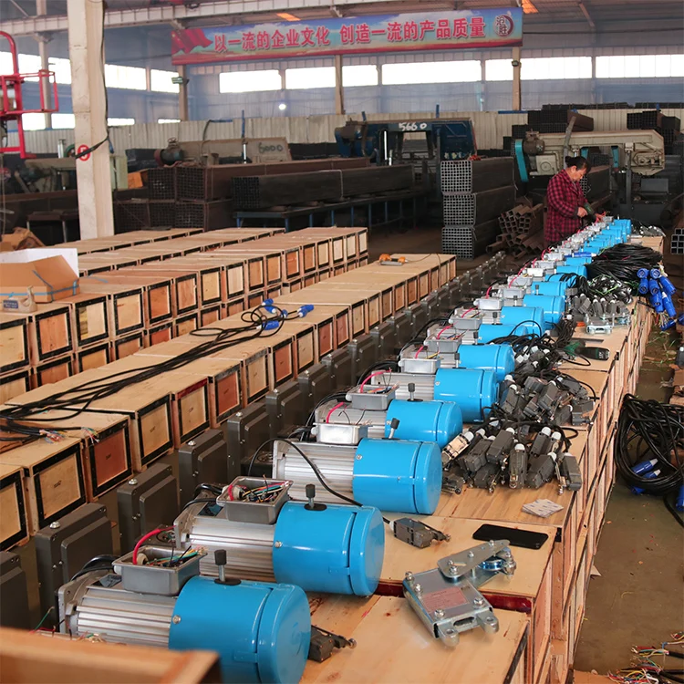 Electric Lifting Scaffolding Platform - Portable Electric Scaffold for ...