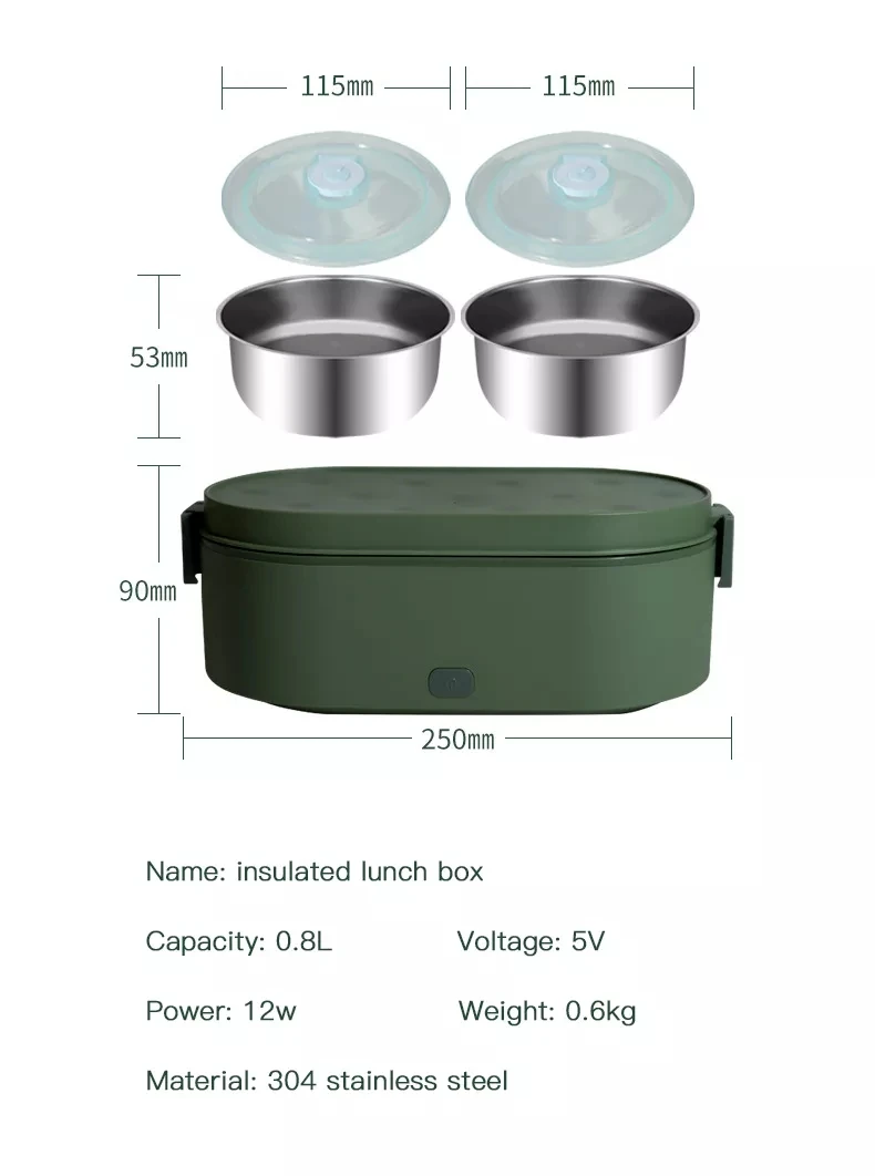 Electric Lunch Box Intelligent Portable Big Size Rice Cooker Commercial ...