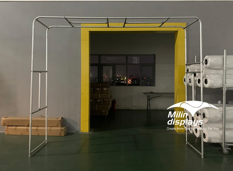 Portable Overhead Photobooth Enclosure Backdrop 360 Degree Spin Booth ...