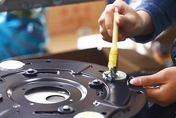 2002e-rgb Retractable Ceiling Fan With Light And Speaker 7 Changing ...