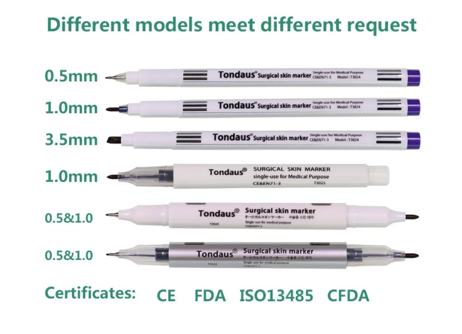 Professional Surgical Skin Marker Pen - Sterile & Precise