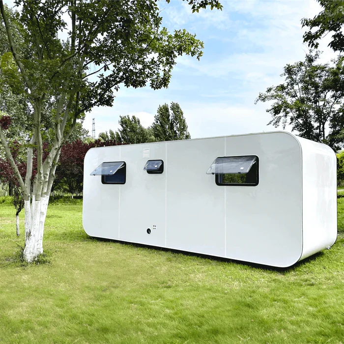 Finished Design Kits Home Modern Pretty High Fireproof Apple Cabin ...