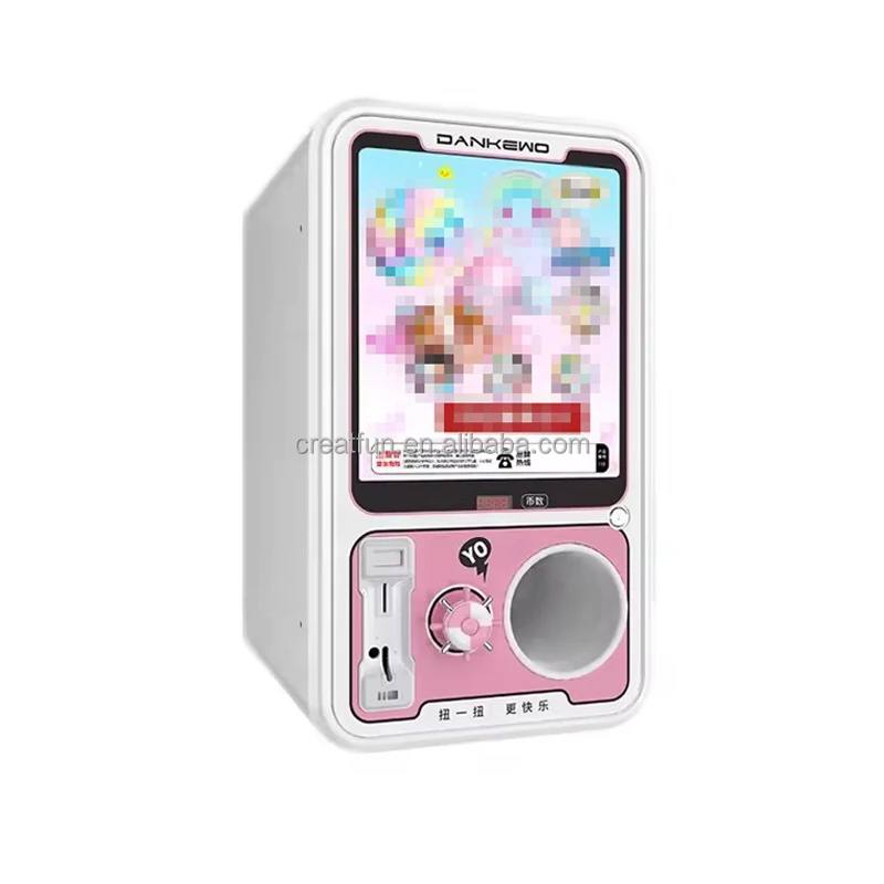 Japanese Gashapon Vending Capsule Toys Game Machine Mini Metal & ABS ...