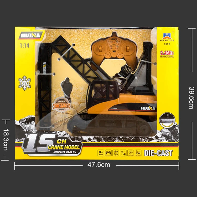 HUINA 1572 1:14 RC Truck Toy with Remote Control & Wi-Fi