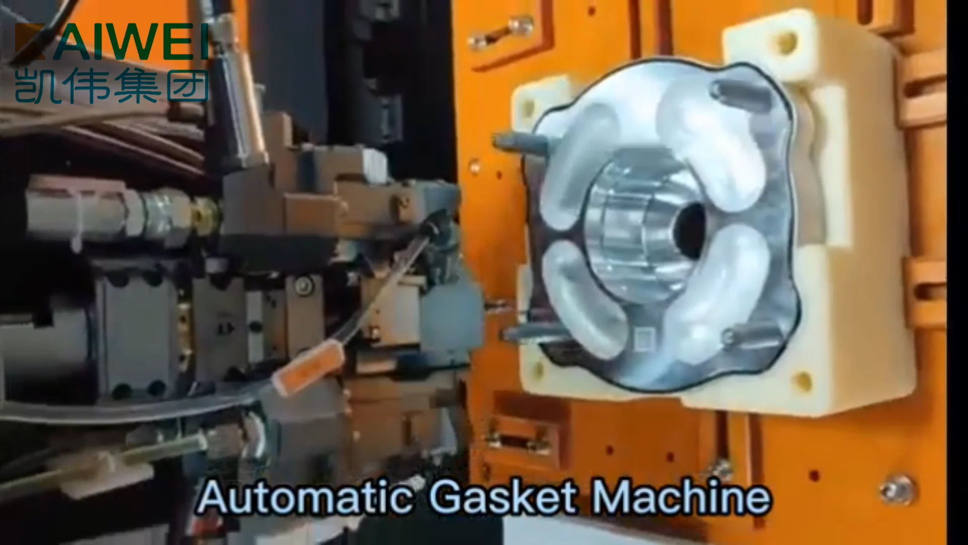 Automatic Pu Gasket Sealing Dispensing Machine Kw-520 Pu Ab Foam ...