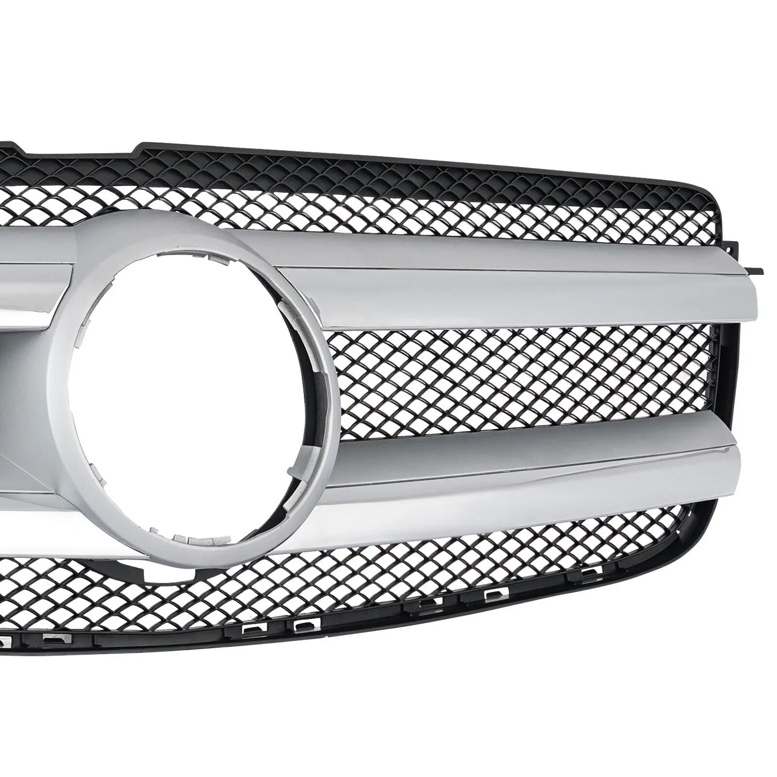 Eo#166 880 0985 Front Bumper Grille Compatible For Mercedes Benz-z Gl ...