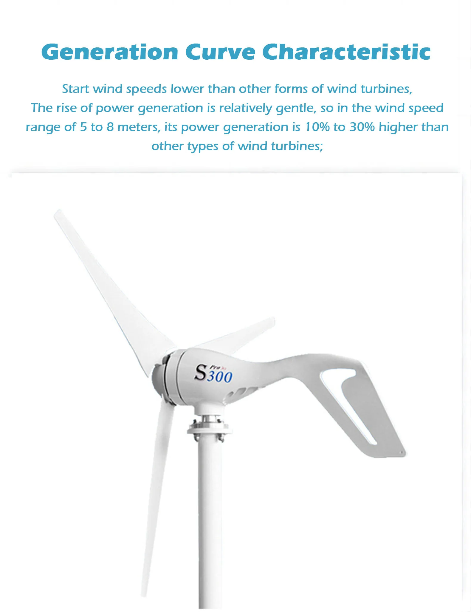 Wind Tturbine Horizontal Axis Small Wind Turbine Xtl-a1-100w Wind And ...