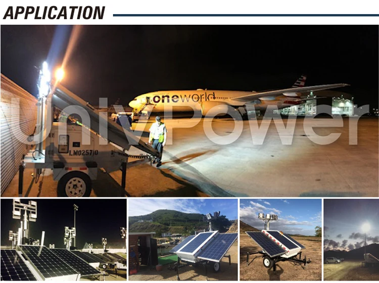 LVT Solar Cameras Trailer - 4G WiFi 4MP HD Mobile Surveillance Tower ...