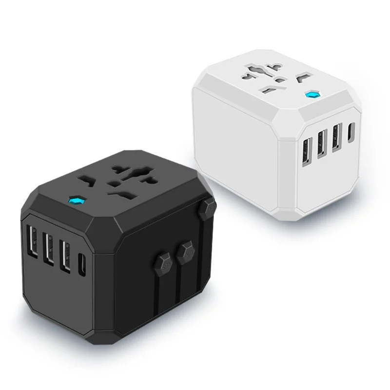 Customize Logo Travel Adaptor Multi Plug Power Universal Travel ...