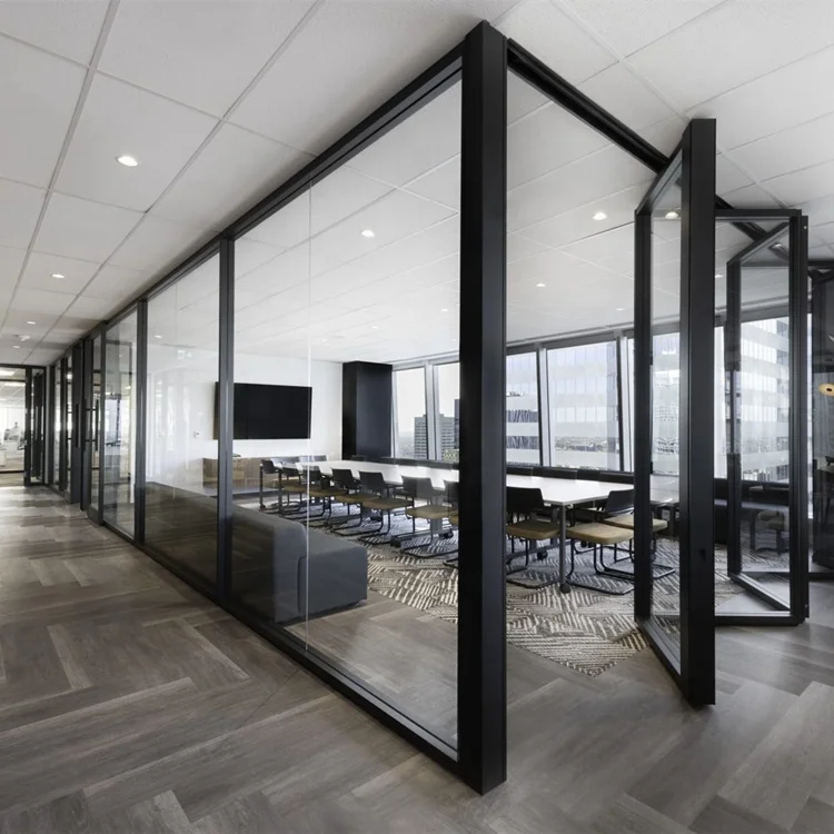 Alibaba.com: Frameless Clear Transparent Glass Partition Wall, Full ...