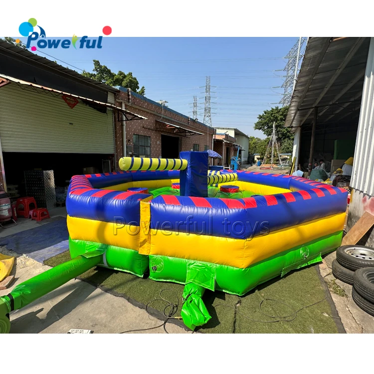 Hot Sale Inflatable Mechanical Wipeout Game,Inflatable Meltdown Game ...