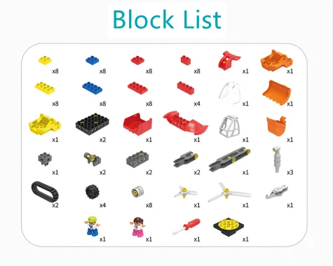 Makerzoid 40 in 1 DIY Toys - Mechanical Engineering Team