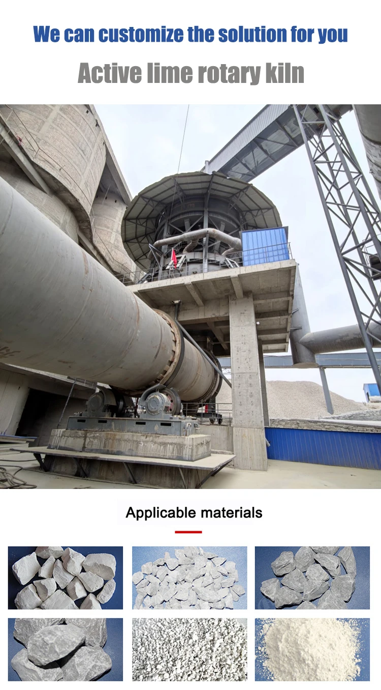 Sponge Iron Rotary Kiln Kaolin Calcination Rotary Kiln Cement Clinker ...