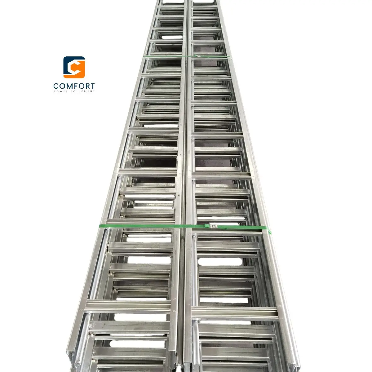 Galvanized Steel Cable Ladder Tray Epoxy Coated Ladder Tray for Cables ...