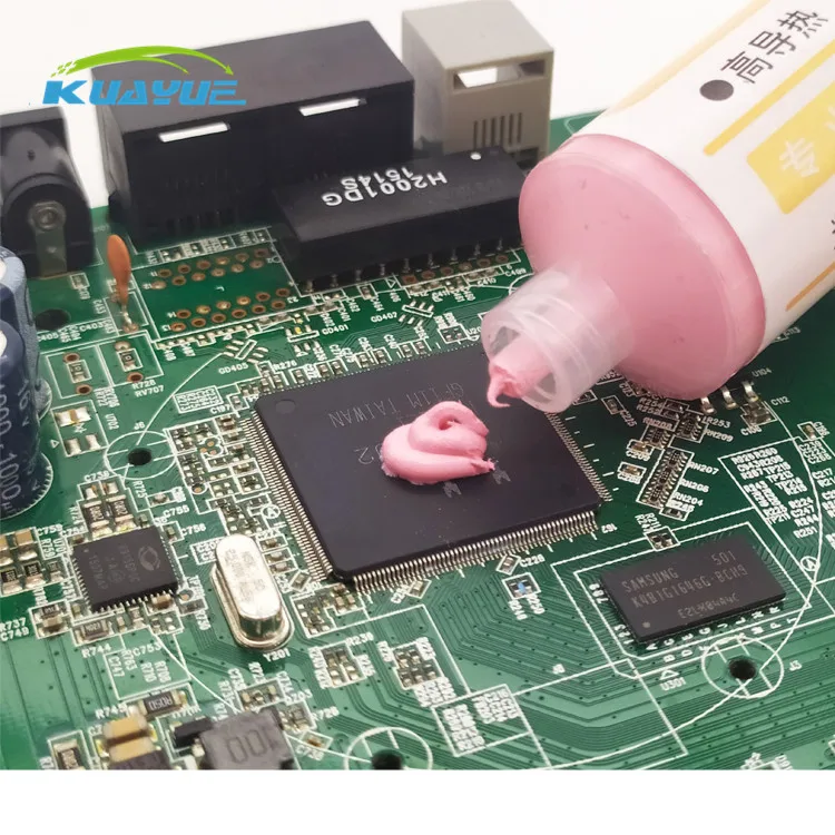 Heatsink CPU Thermal Conductive Adhesive Silicon Rubber Insulation ...