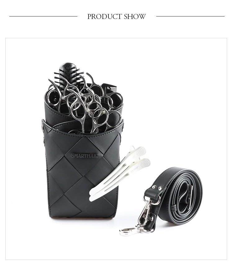 Custom PU Leather Hair Scissor Bag Barber Tool Storage Bags ...