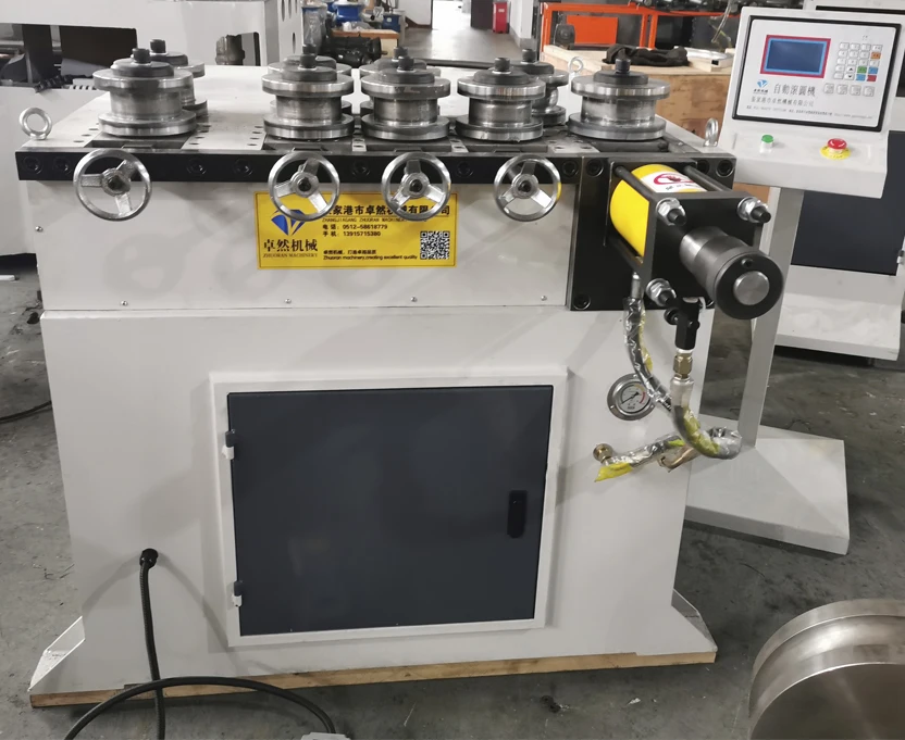 Gy60nc Hydraulic Wire Pipe Rolling Bending Machine Profile Rolling ...