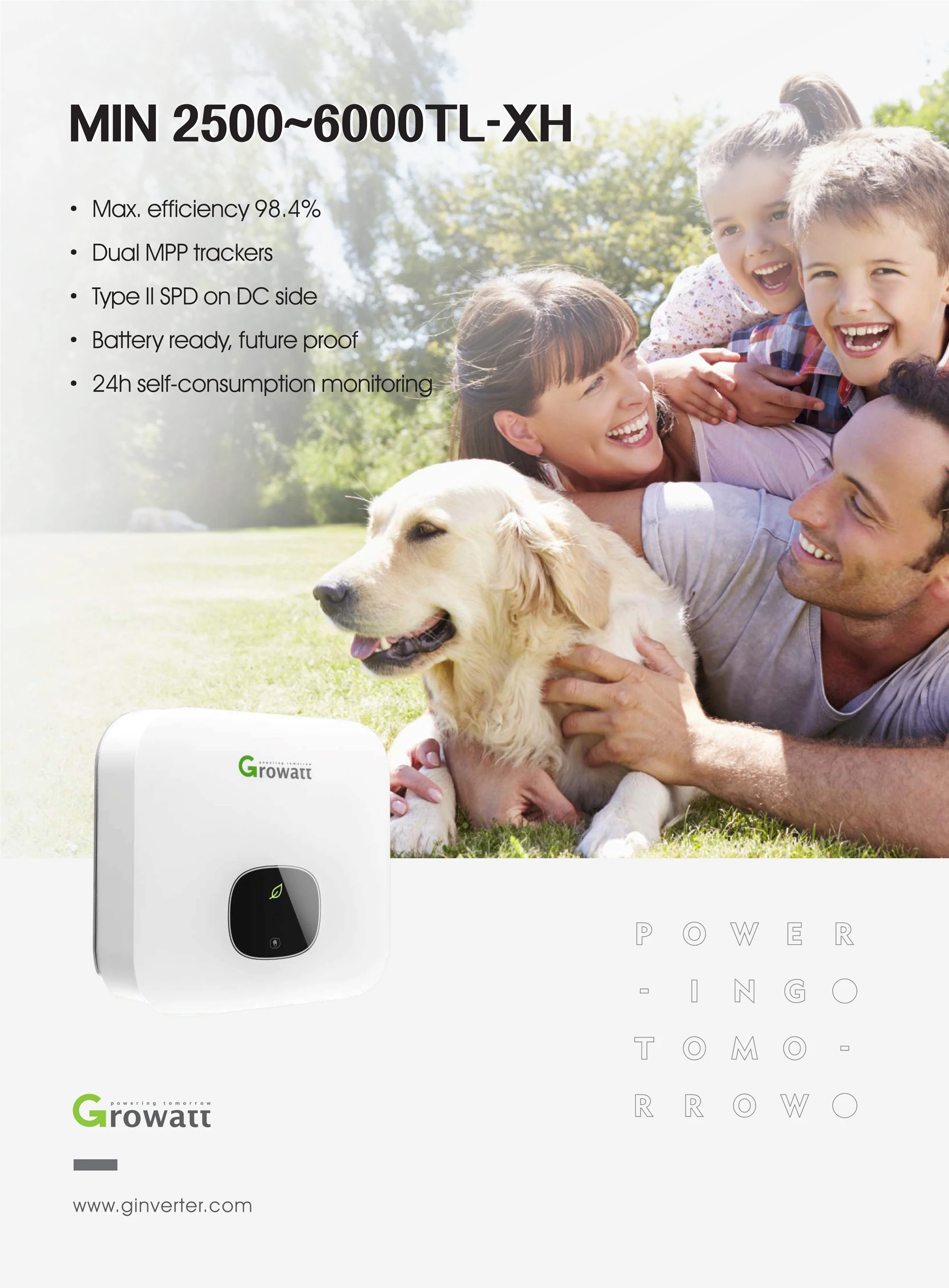 Growat Hybrid Inverter 5kw System Growatt Complete Energy Growatt Solar ...