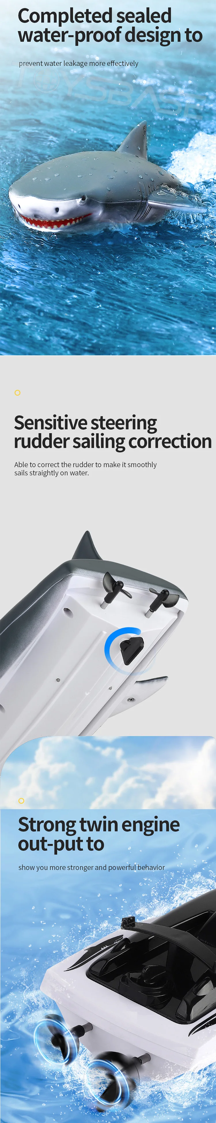 G-75 1:12 Radio Remote Control NQD RC Boat - Ideal for Ages 8 ...