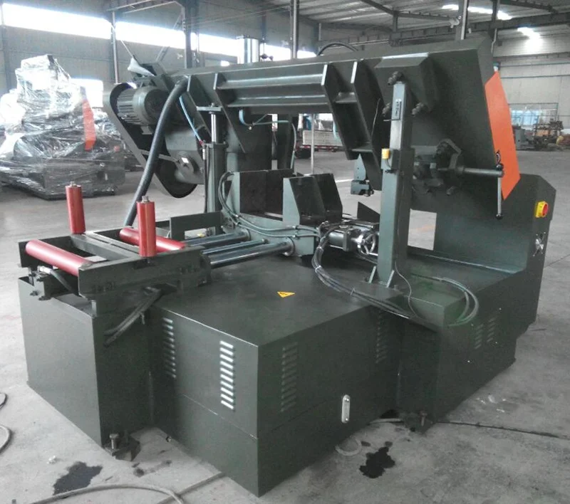 Gs400 Full Automatic Band Saw Machine For Cutting Rectangular Tubes ...