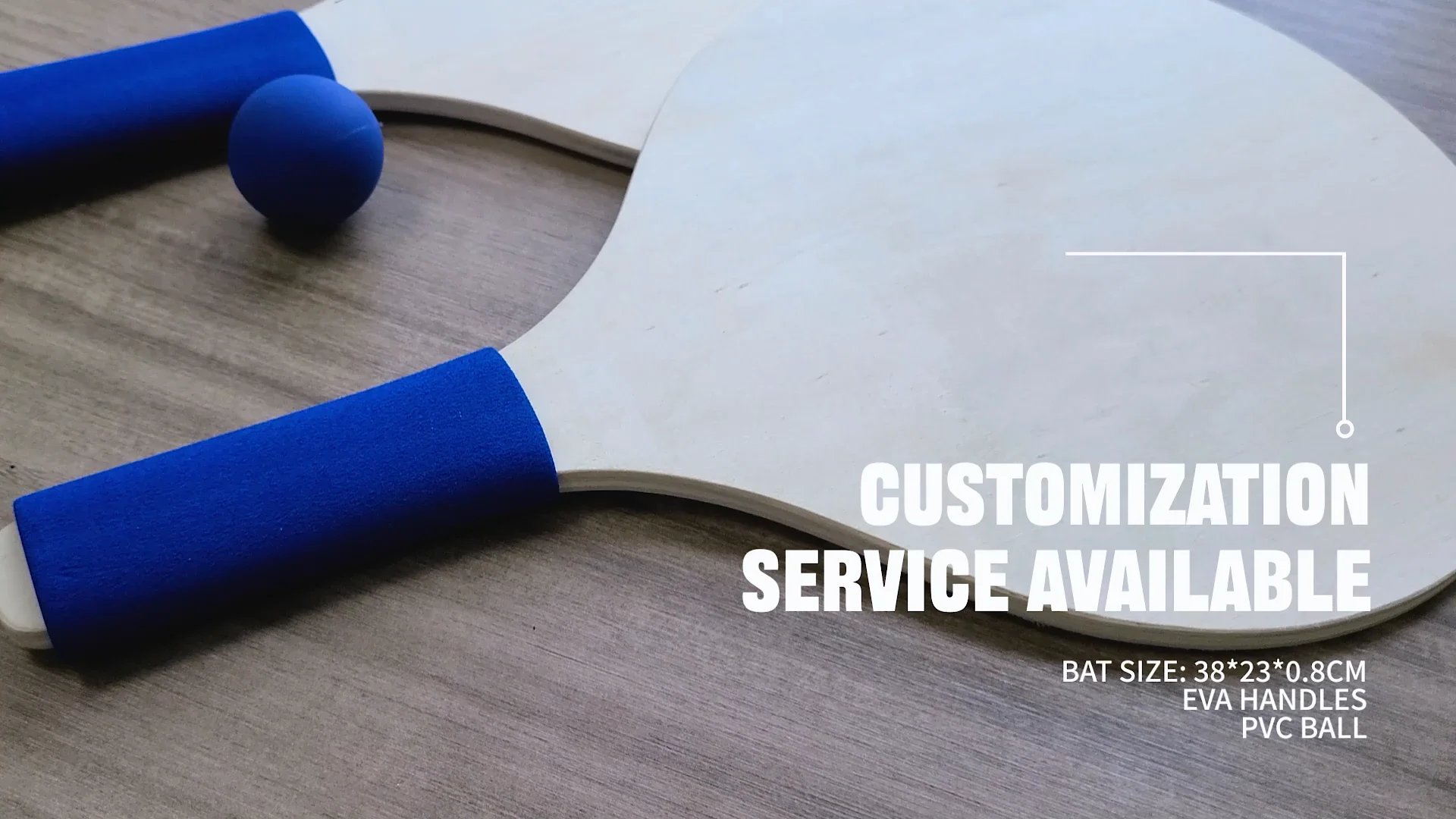 Wholesale Professional Colorful Matkot Beach Tennis Racket Set - Buy ...