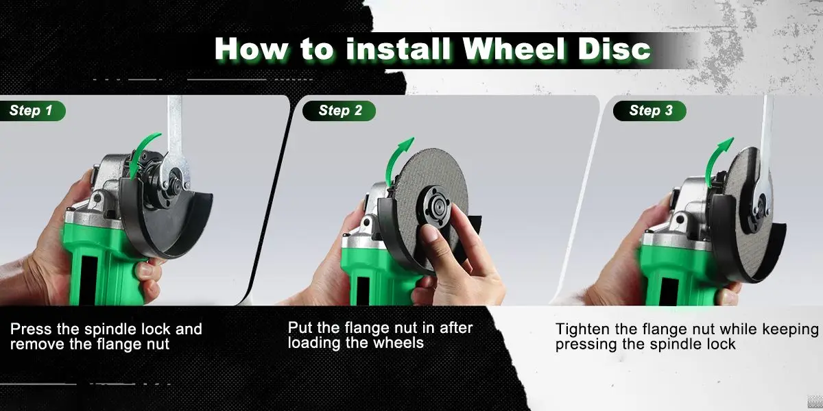 Mini 12V Cordless Angle Grinder with Slide Switch Brushless Motor ...