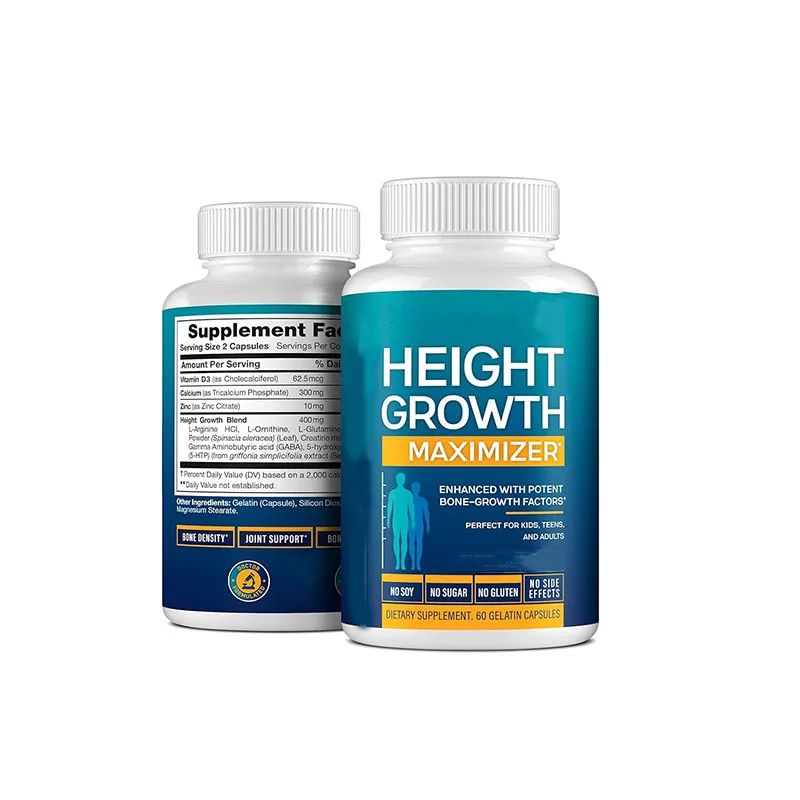 Private Label Vitamin for Height Growth Height Growth Supplement Height ...