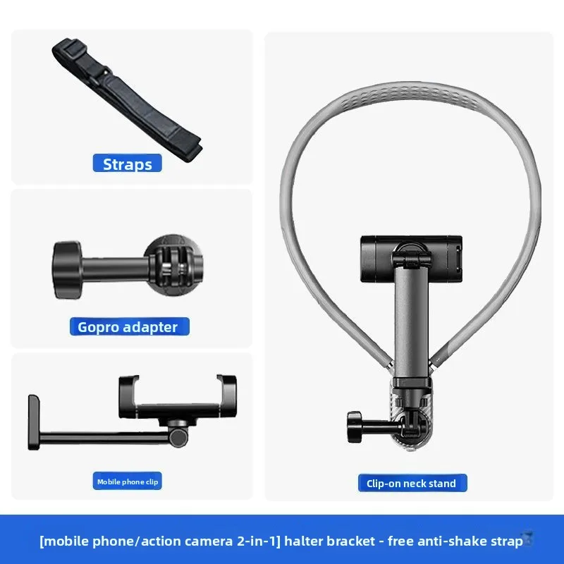 Magnetic Portable Hang Goose Neck Mobile Phone Holder Stand Neck ...