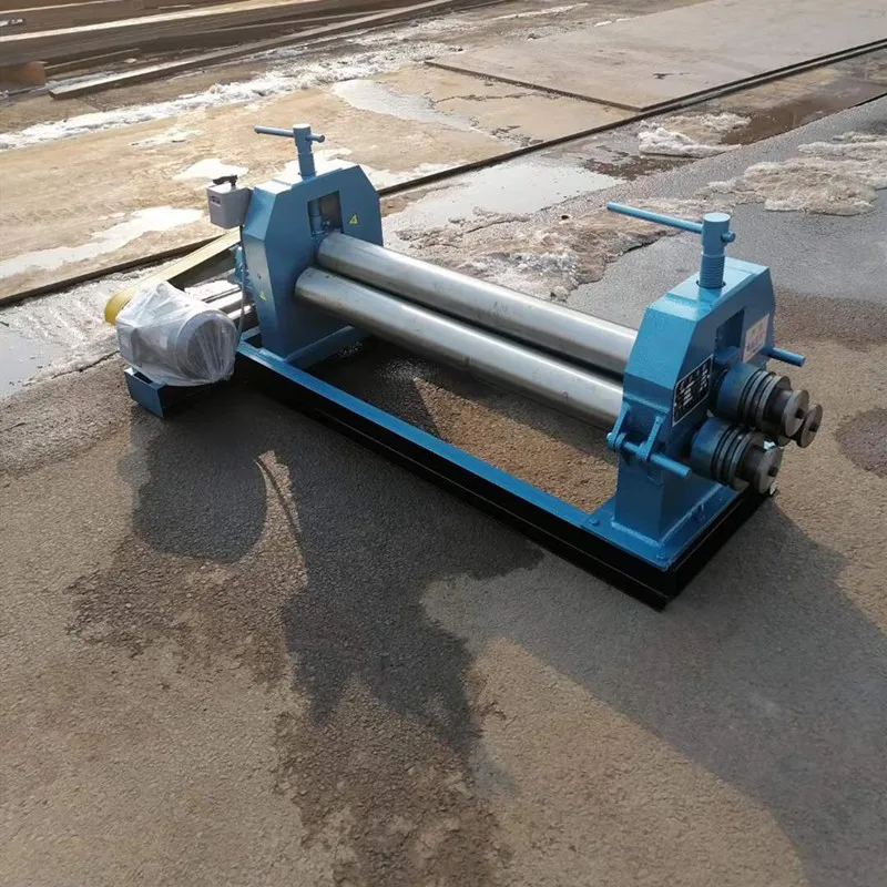 3 Roller Steel Rolling Machine - Manual & Efficient