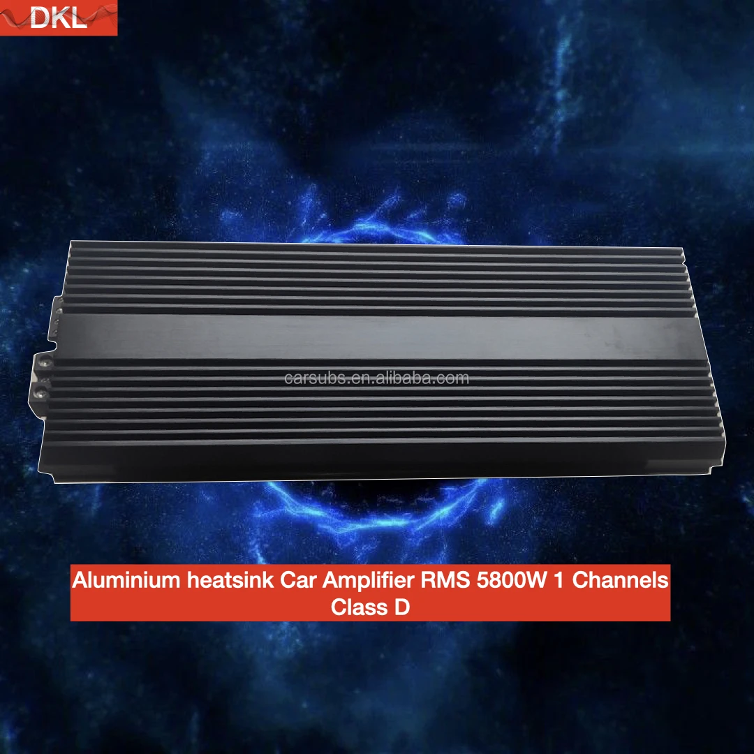 Car Subwoofer Amplifier Rms 5800w Class D Max 1 Ohm Peak 11000w Spl Strong Bass Car Amplifier ...