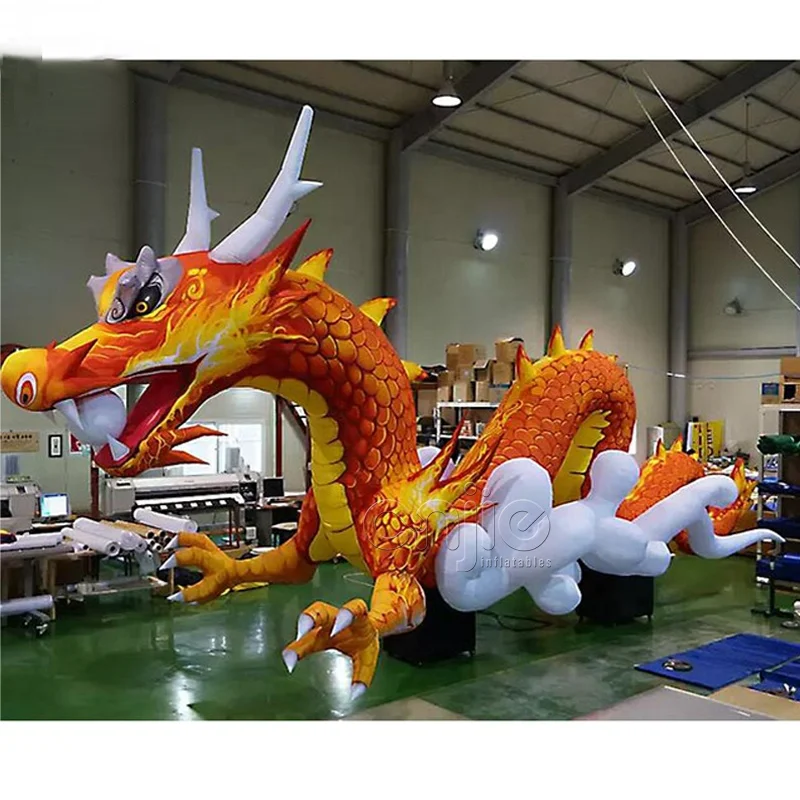 Inflatable Chinese dragon hanging decorations mascots characters mascot ...